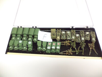 GHQ 1/285 Micro Armor WW2 USA Tanks/Vehicles, lot of 20, painted, F | eBay
