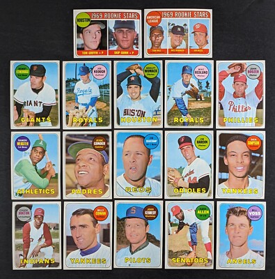 1969 Topps Baseball Set Break 17 Cards | eBay