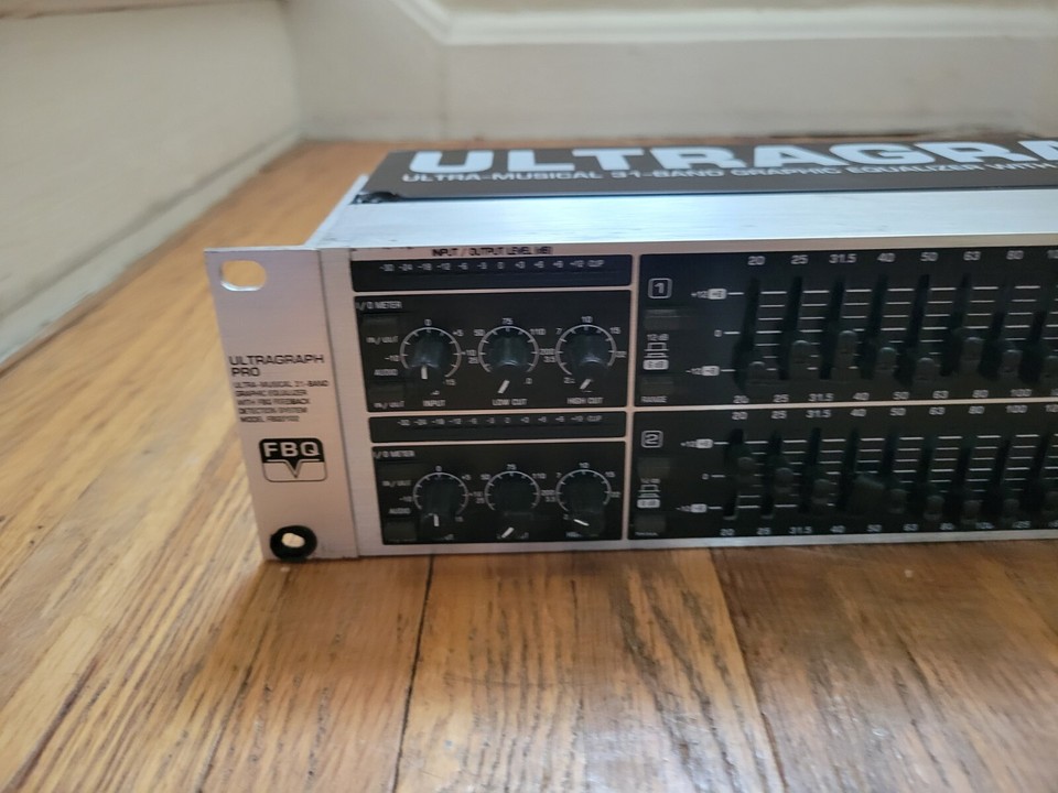 Behringer Ultragraph Pro FBQ3102 31-Band Graphic Equalizer | eBay