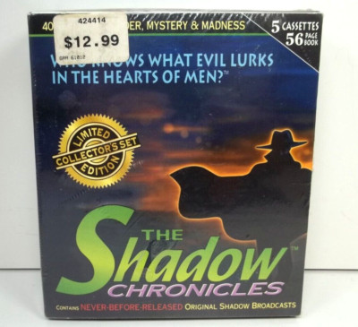 The Shadow Chronicles Limited Ed. Collector Set 5 Audio Cassettes ...