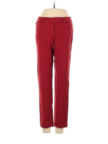 White House Black Market Women Red Khakis 2 | eBay