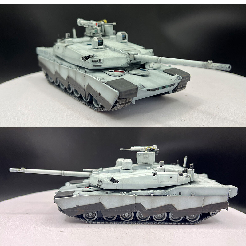 AM 1/72 U.S. M1X Abrams Main Battle Tank Finished Colored Model | eBay