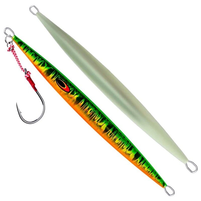 4 PACK x 80g Speed Jigs Vertical Fishing Knife Jig Bottom Fish Rock Cod ...