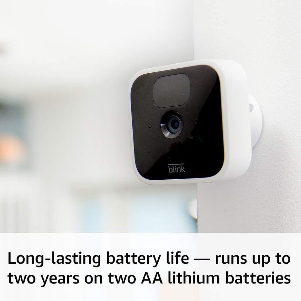 BLINK INDOOR WIRELESS HOME SECURITY ADD-ON CAMERA 3rd gen (SYNC MODULE ...