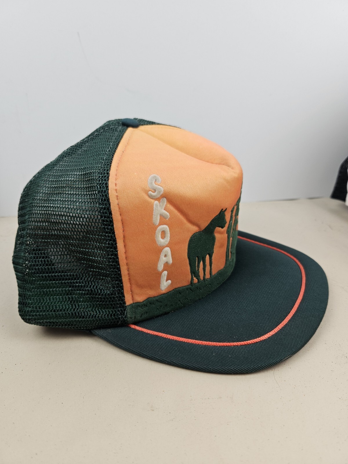 Vintage Skoal Snuff Tobacco Trucker Hat Snapback Cap - Gem