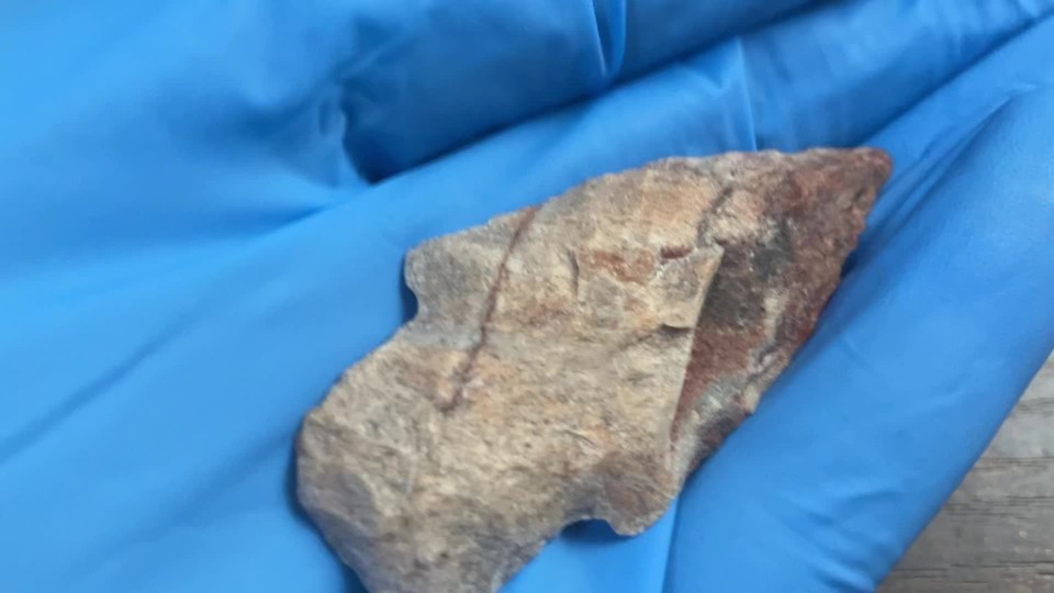 Authentic Arrowhead Point Native American Indian Rock Point Artifact | eBay