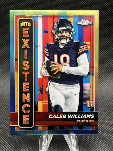 2024 Topps Chrome Caleb Williams Into Existence RC Rookie IE-1 SSP Case ...