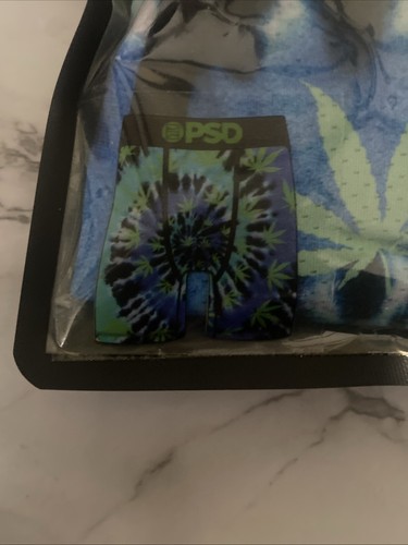 New PSD Men’s Underwear “WEED SPIRAL “ Core Standard Fit Boxer Brief ...