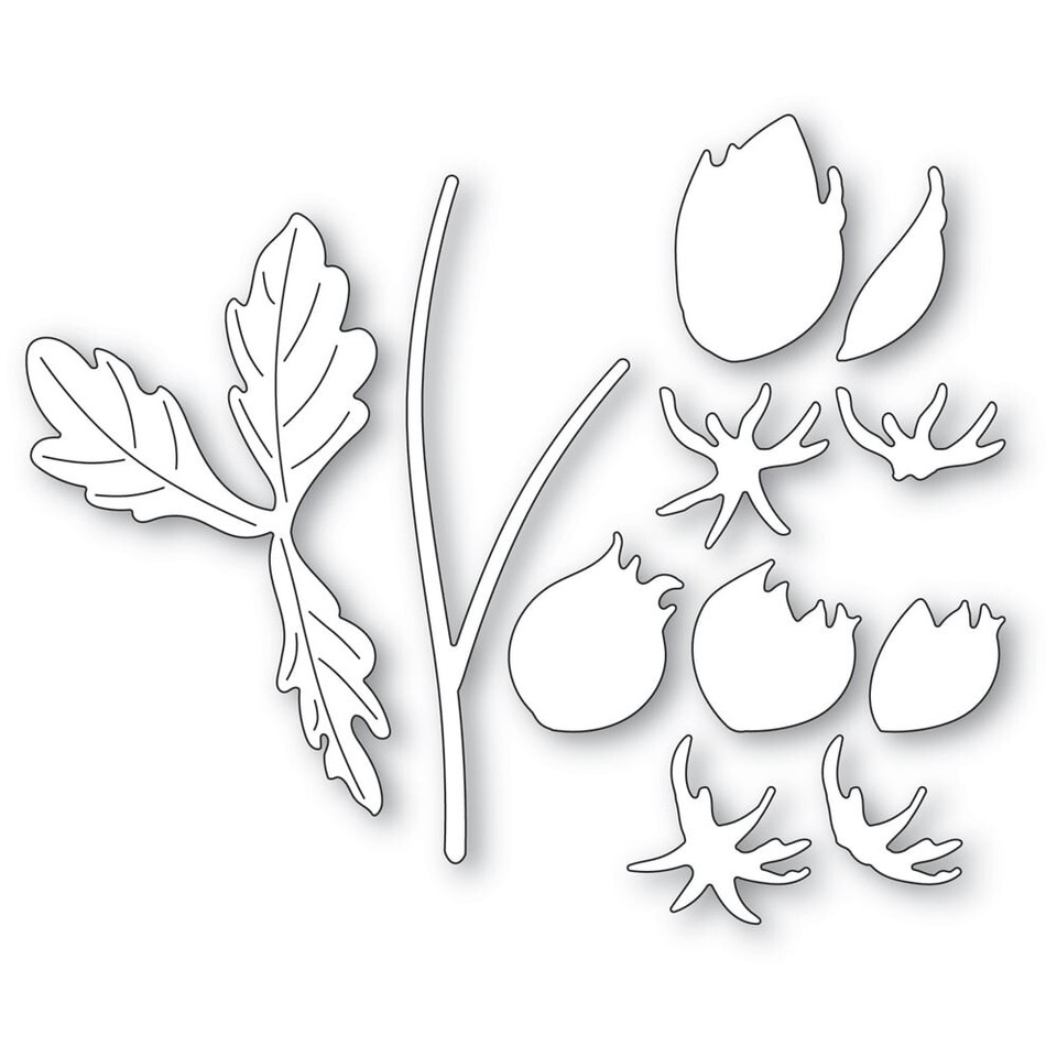 Memory Box Anemone Bud Duo Craft Die | eBay