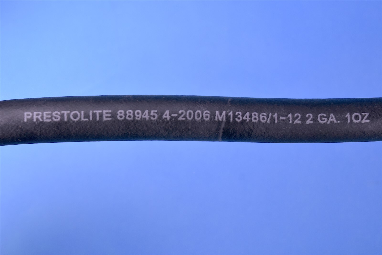Prestolite M13486/1-12 2 AWG High-Power Generator Battery Cable MEP ...