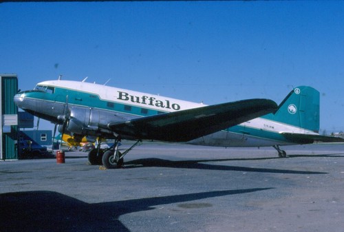 C-GJKM BUFFALO AIRWAYS DC-3 ORIGINAL KODAK SLIDE G176 | eBay