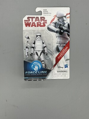 First Order Stormtrooper Star Wars 3.75' Force Link Figure Hasbro 2017 ...
