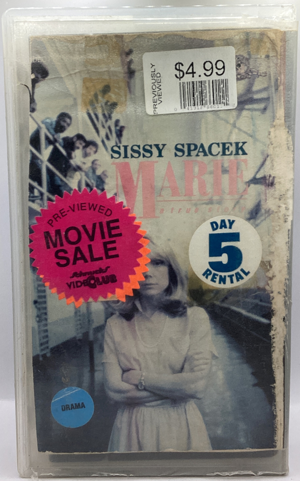 Marie VHS 1986 Sissy Spacek Former Rental Cut Box **Buy 2 Get 1 Free ...