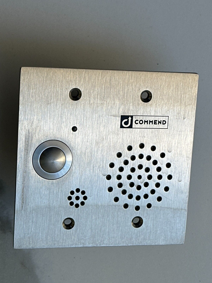 New Commend ES831A 2-Gang Digital 2-Wire Substation Intercom | eBay