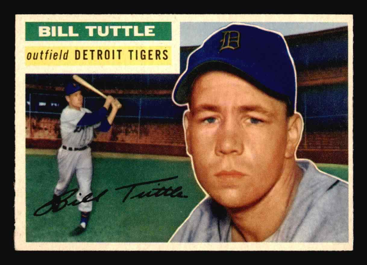 1956 Topps #203 Bill Tuttle - NM | eBay