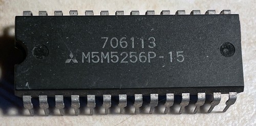 Mitsubishi M5M5256P-15 5256 62256 32K x 8 Static RAM | eBay