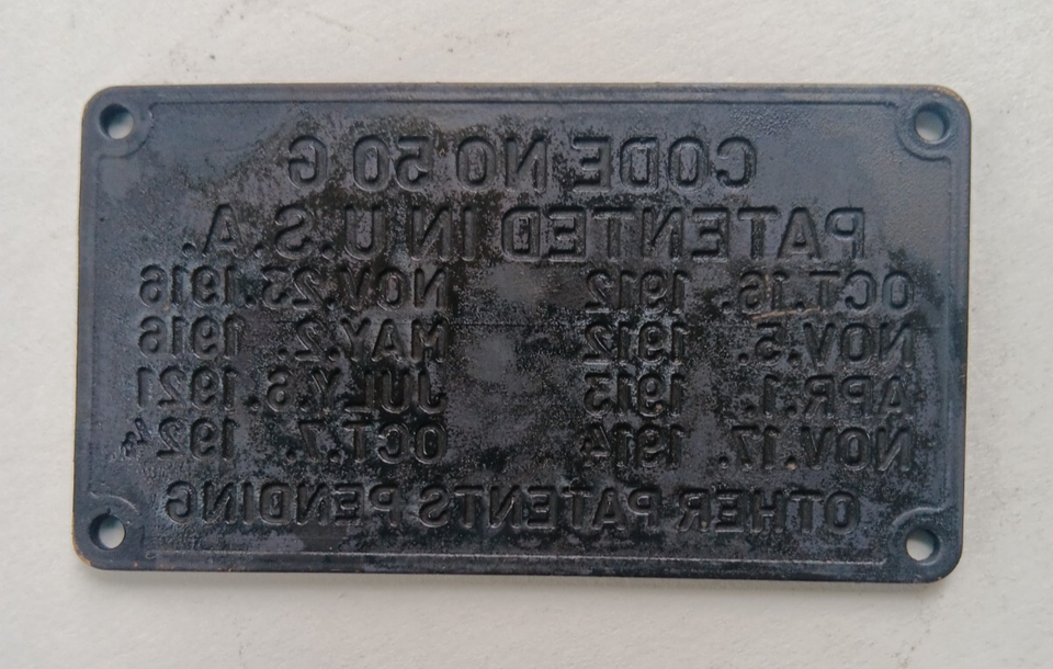 3 slot payphone 50G Bronze code plate Gray Western | eBay