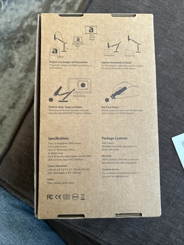 IPEVO - Point 2 View USB Document Camera With Stand | eBay