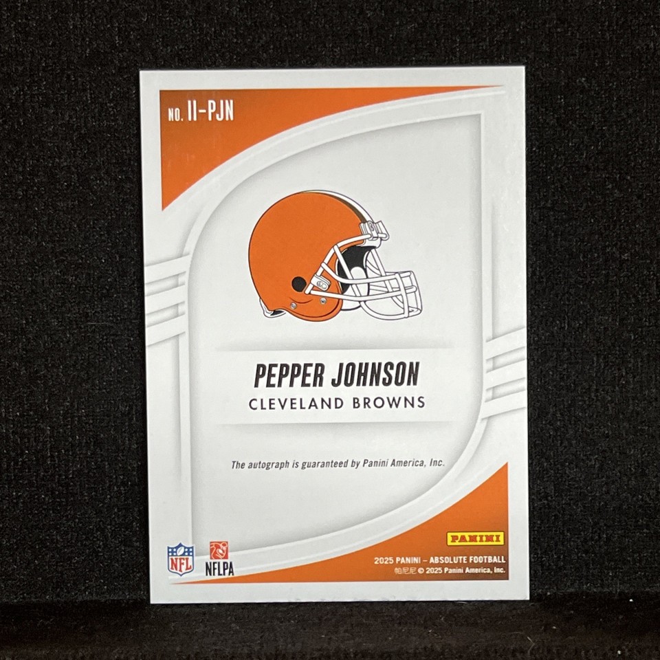 Absolute Pepper Johnson Iconic Ink Auto /50 | eBay
