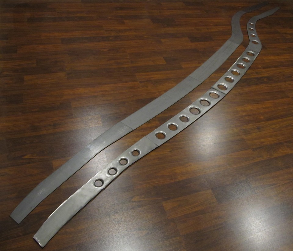 1935-1940 Ford "Easy Weld" Dimpled Frame Boxing Plates | 35-40 Belled ...