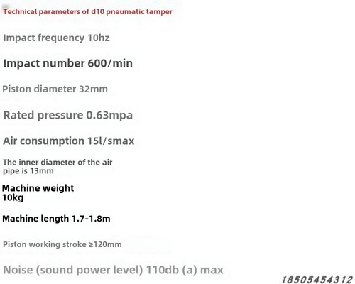 Pneumatic Tamping Machine Air Hammer Wind Tamping Machine Equipment ...