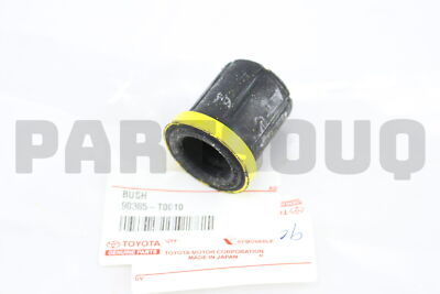 90385T0010 Genuine Toyota BUSH(FOR REAR SPRING SHACKLE LOWER) 90385 ...