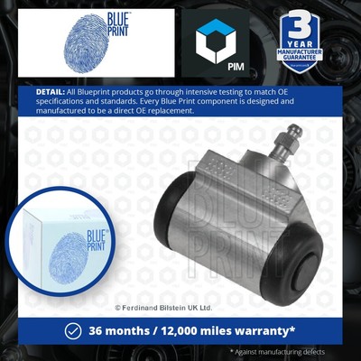 Wheel Cylinder Rear Right ADU174402 Blue Print Brake A4514200018 ...