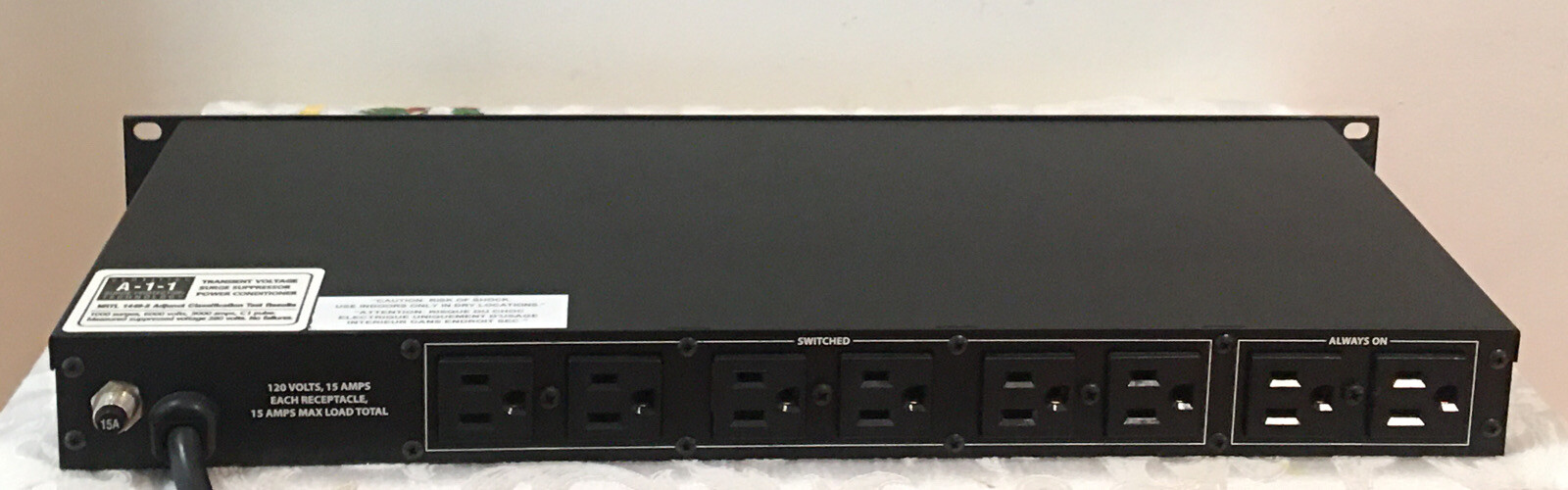 Surgex SX1115 Rack Mount Surge Protector | eBay