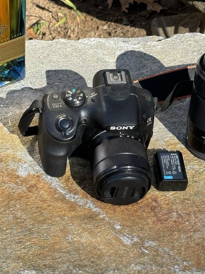Sony Alpha a3000 20.1MP Digital Camera W/ 18-55mm & 55-210mm Lens | eBay
