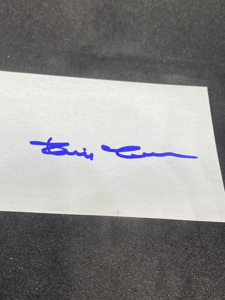 Billy Cowan 1963-72 Angels Cubs Mets Phillies Auto Autographed Signed ...