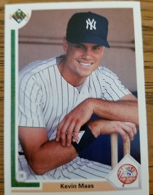 Kevin Maas New York Yankees 1991 Upper Deck Baseball Card #375 Mint | eBay