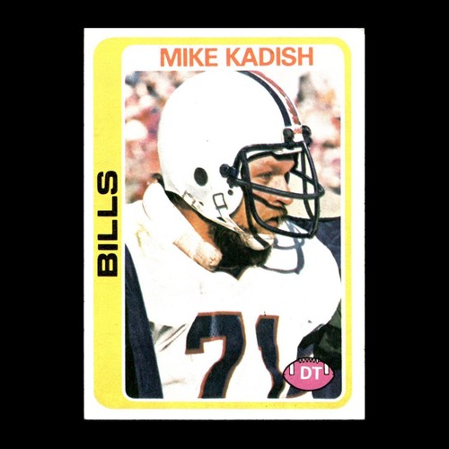 Mike Kadish 1978 Topps Buffalo Bills #148 R308F 5 | eBay