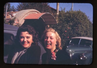 Ann Rutherford Bonita Granville Rare 1940's Cars Original 35mm ...