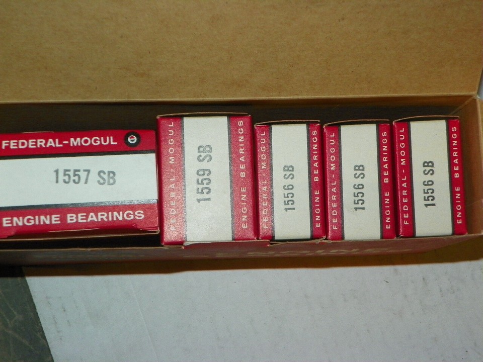 Pontiac 287 8 Cyl. 1955 Federal Mogul Engine Bearings 931M (Standard ...