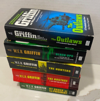 Lot Of 5 WEB Griffin A Presidential Agent series PB The Hostage Hunters ...