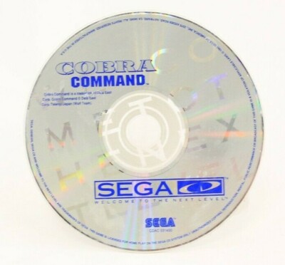Cobra Command (Sega CD, 1992) Disc Only UNTESTED AS IS | eBay