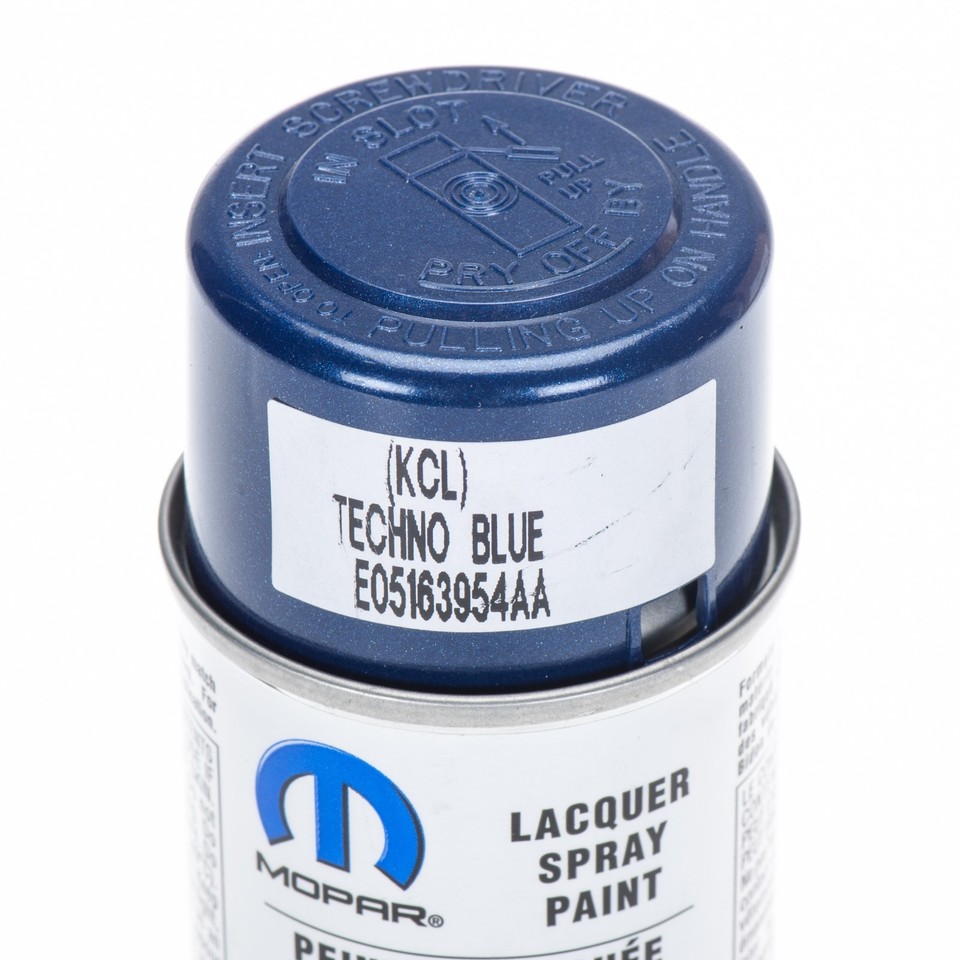JEEP DODGE CHRYSLER RAM PCL TECHNO BLUE TOUCH UP AEROSOL SPRAY PAINT ...