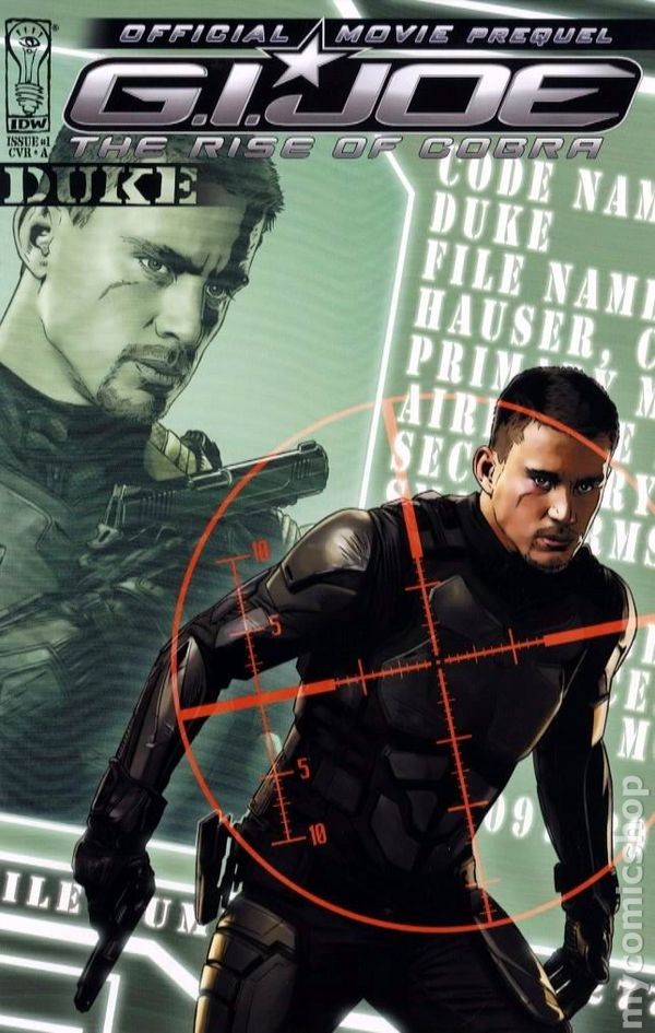 GI Joe Movie Prequel 1A NM 2009 Stock Image | eBay