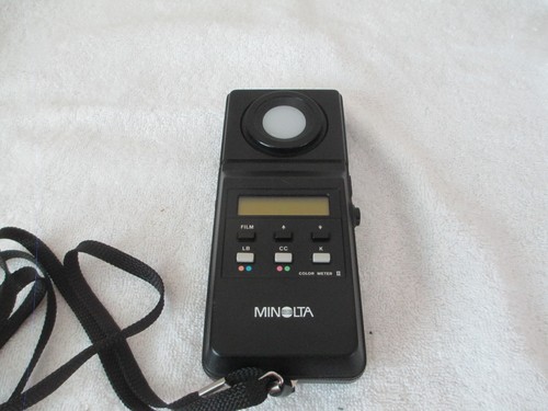 Minolta Color Meter II Color Temperature Meter - CLEAN | eBay