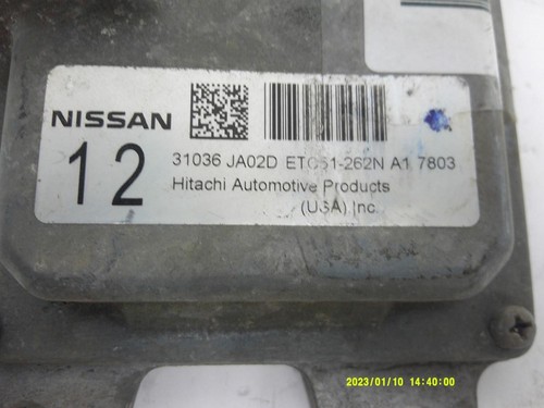 TRANSMISSION CONTROL MODULE NISSAN ALTIMA 2007 2008 31036 JA02D 2.5L ...