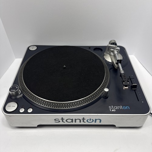 STANTON Model T.60 DJ Direct Drive Turntable w New Needle Clean ...