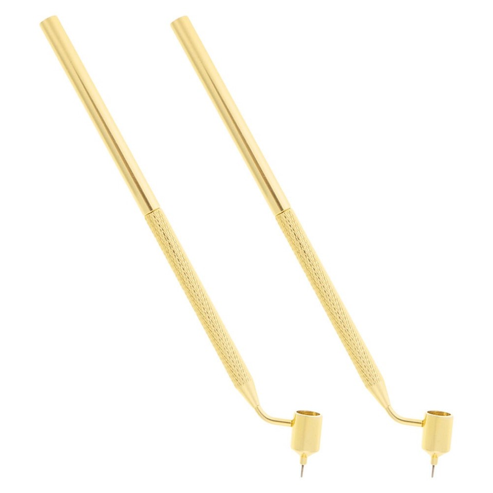 2 Pcs Fine Line Painting Pen Fluid Writer Applicator Rock Chip Sketch ...