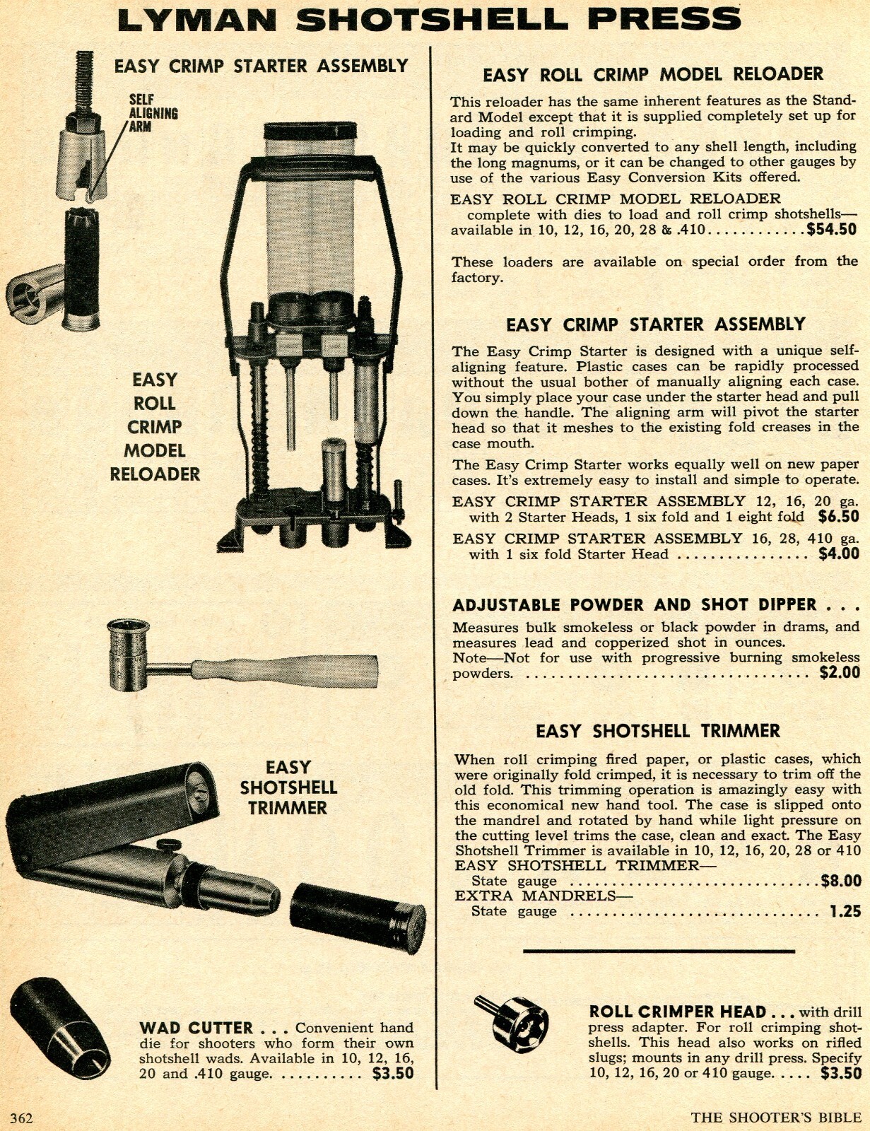1971 Print Ad of Lyman Shotshell Press Easy Roll Crimp Shotgun Shell ...