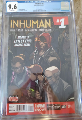 Inhuman #1 CGC 9.6 Marvel 2014 1st App. of Lash & Inferno | eBay