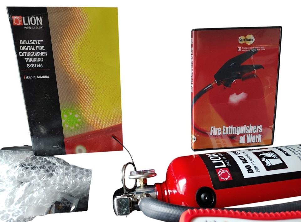 Lion Bullex Bullseye BEP-300 Digital Fire Extinguisher Training System ...