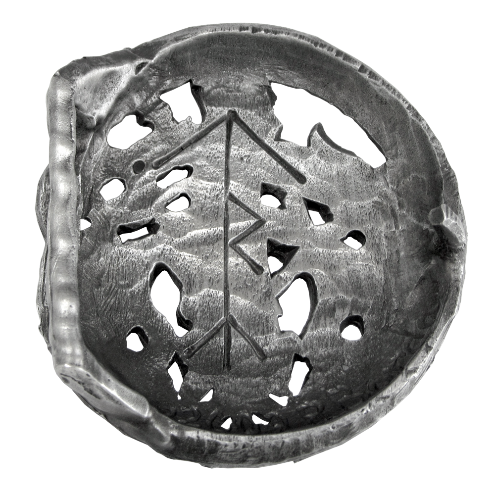 Pewter Tyr Belt Buckle Dryad Design Made in USA - Norse God Asatru ...