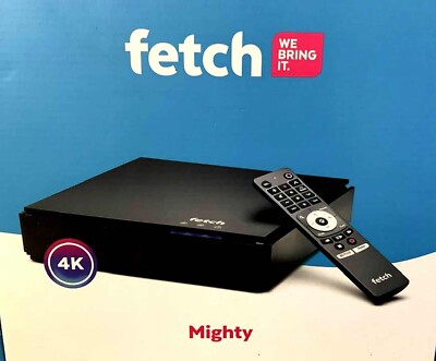 Fetch Mighty M616T 4K Tuner PVR Brand New Streaming Netflix Stan Disney ...