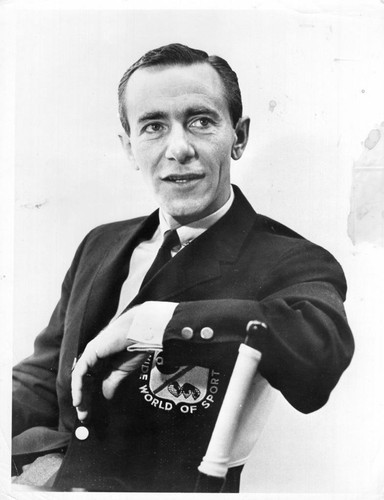 Chris Schenkel "ABC Wide World of Sports" TV still | eBay