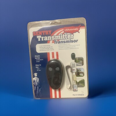 GATE/GARAGE 2 BUTTON REMOTE W/CLIP SENTRY TRANSMITTER 030213 | eBay