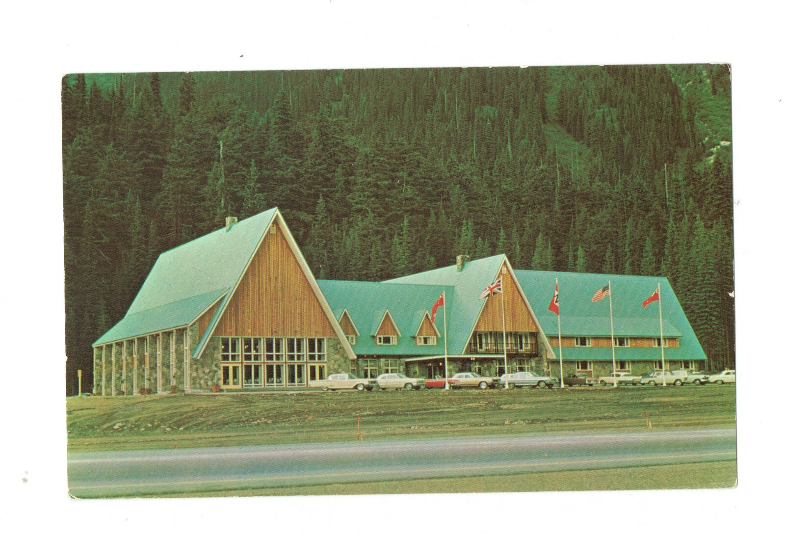 Postcards Vintage (1)Summit,R Pass,BC, Can,Northlander Motor Lodge ...